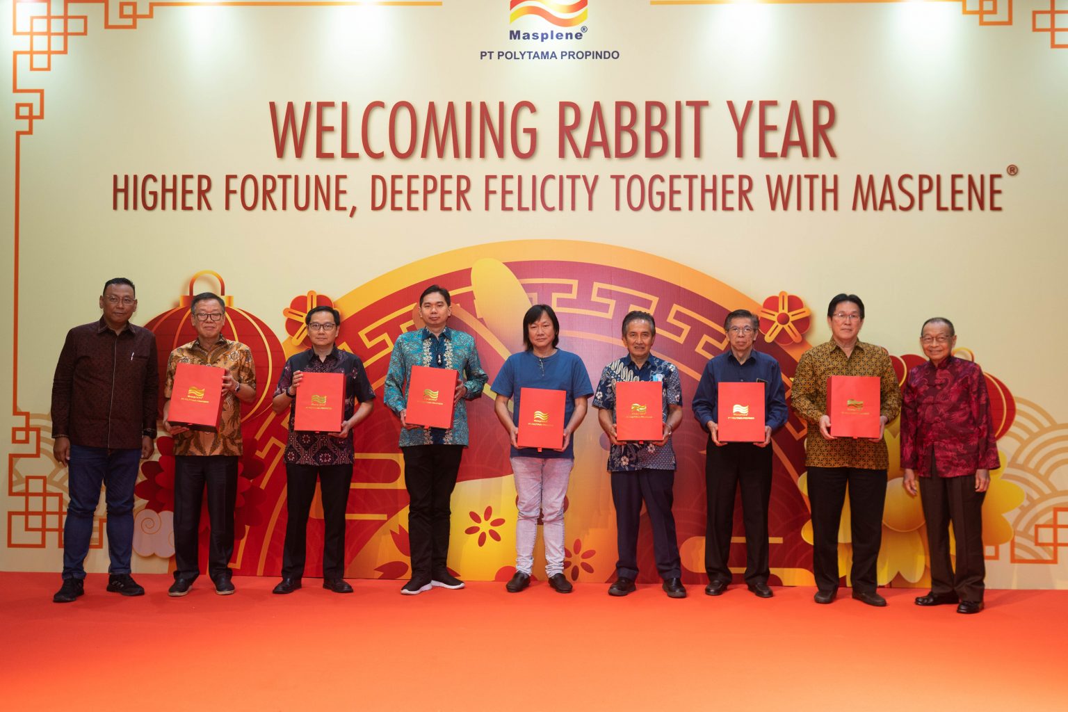 “Holding MASPLENE® Customer Gathering, Polytama Welcomes 2023 with the ...