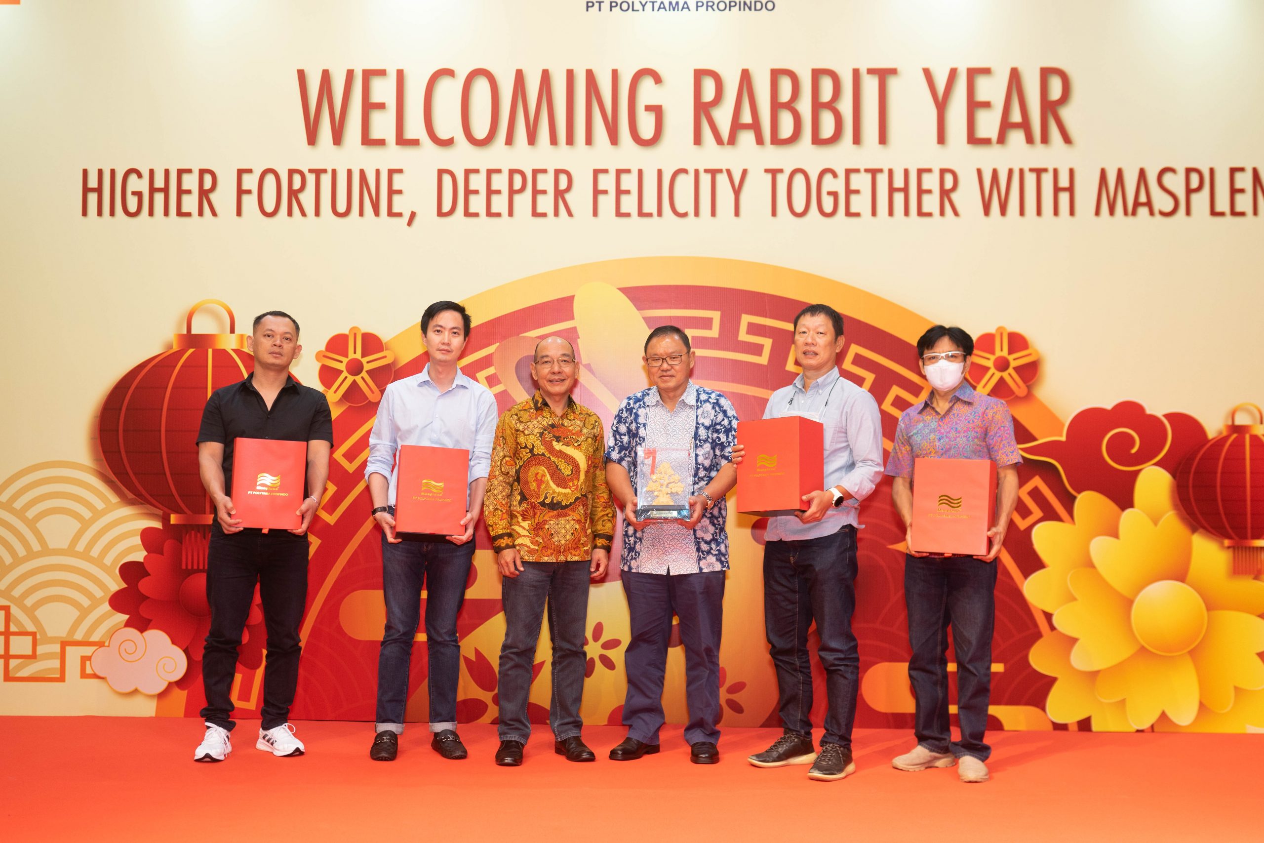 “Holding MASPLENE® Customer Gathering, Polytama Welcomes 2023 with the ...