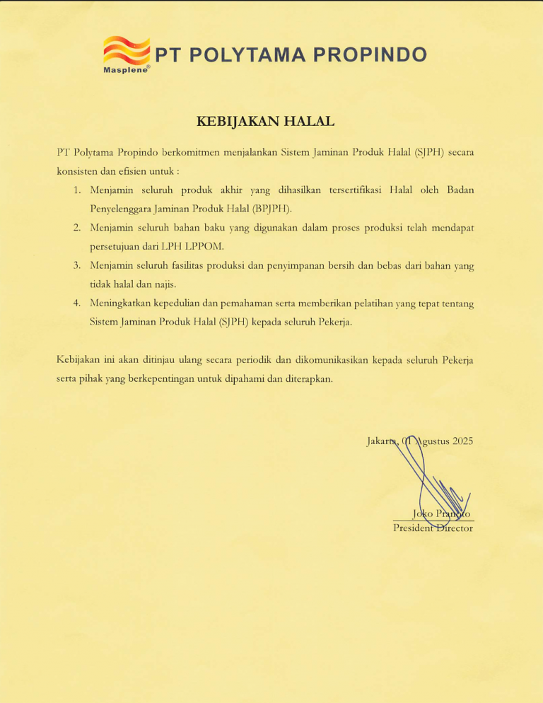 About US – PT Polytama Propindo
